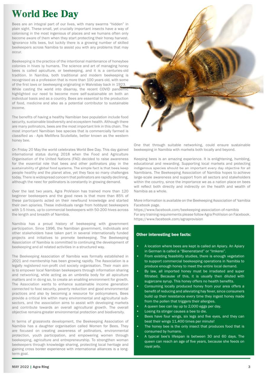 PUBLICATIONS – Namibian Beekeeping Association